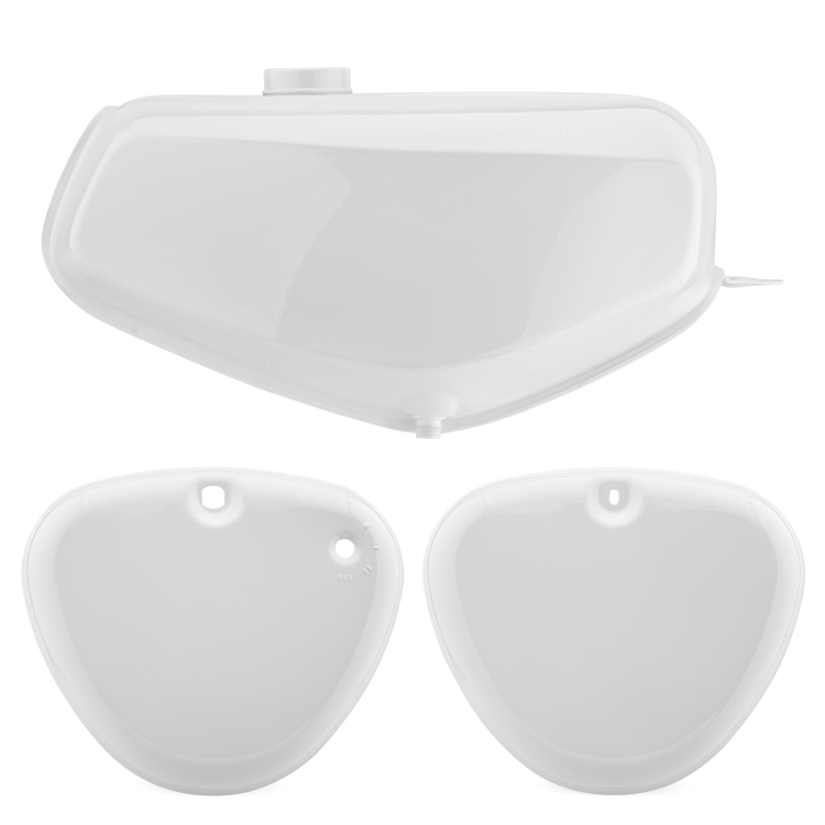 Simson S51 Tankset - Seitedeckel & Tank Weiß S50, 114,95