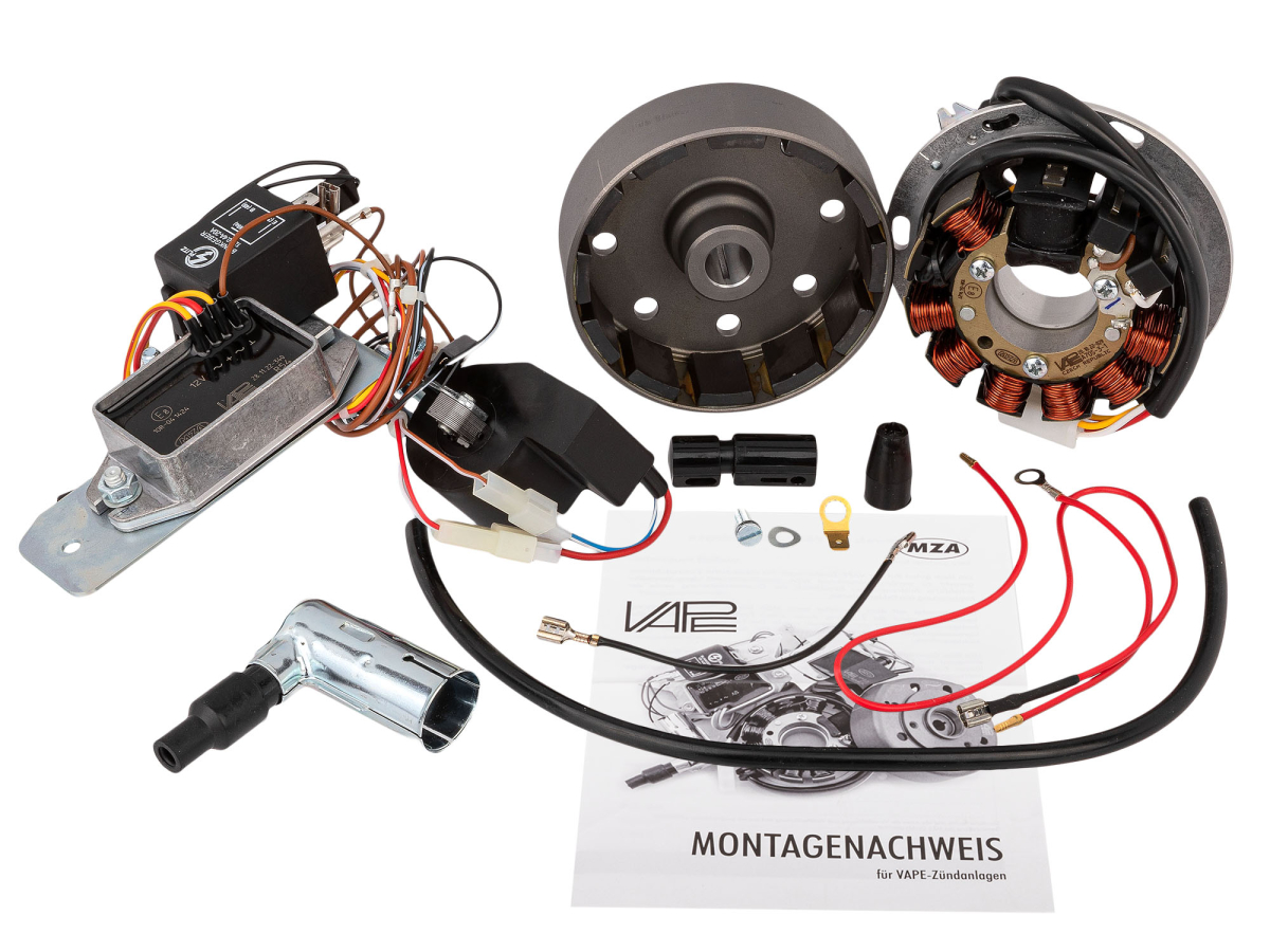 Simson VAPE M-G Schwalbe KR51/1, KR51/2 auf 12V 35/35W, 257,74