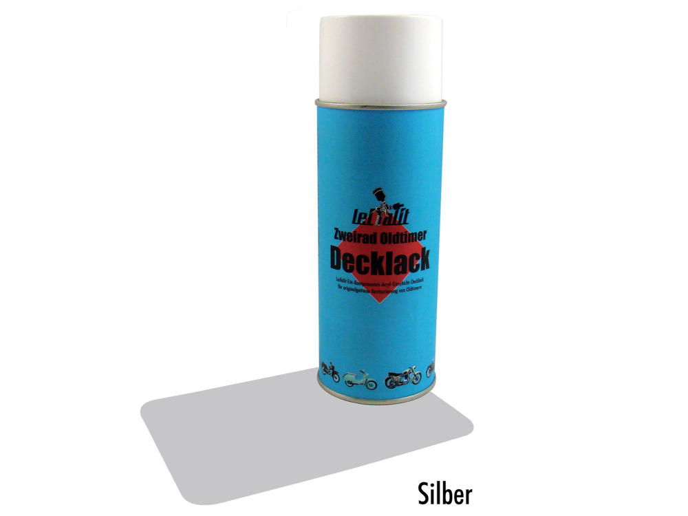 Simson Spraydose Decklack Leifalit Premium Silber für Kotflügel Simso ...