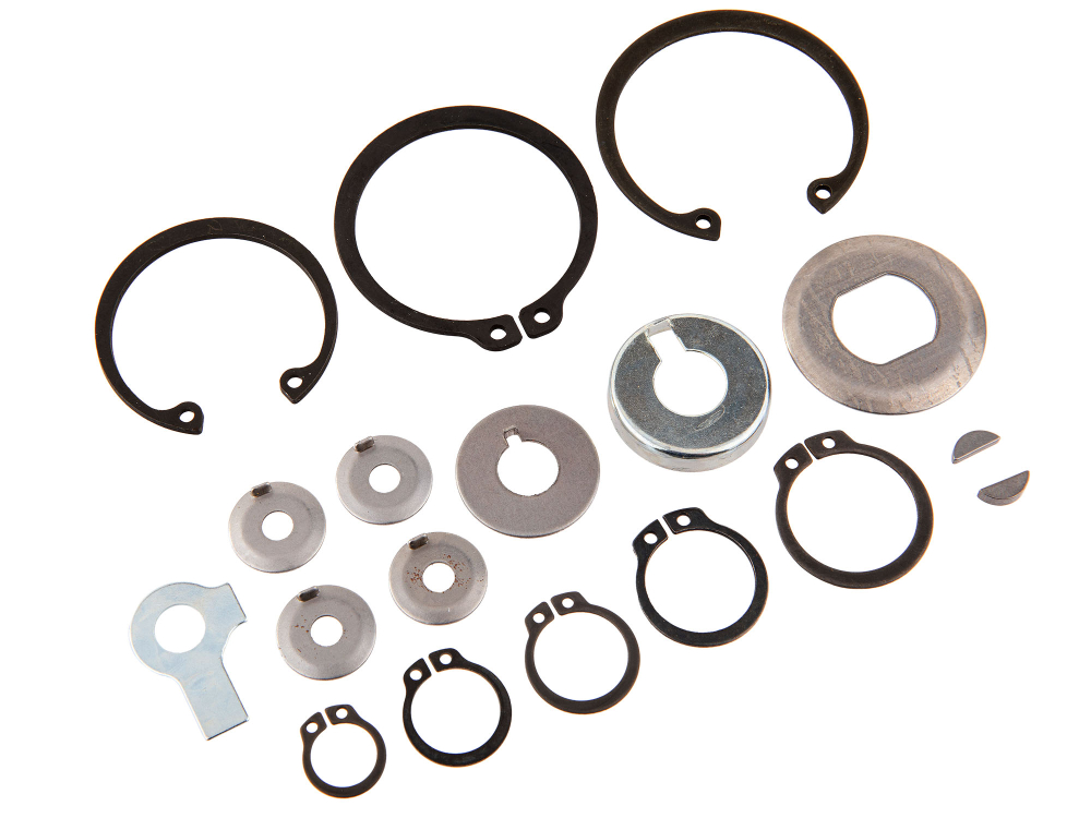 Simson SET Sicherungsteile + Scheibenfedern zum SIMSON-Motor M531 M74 ...