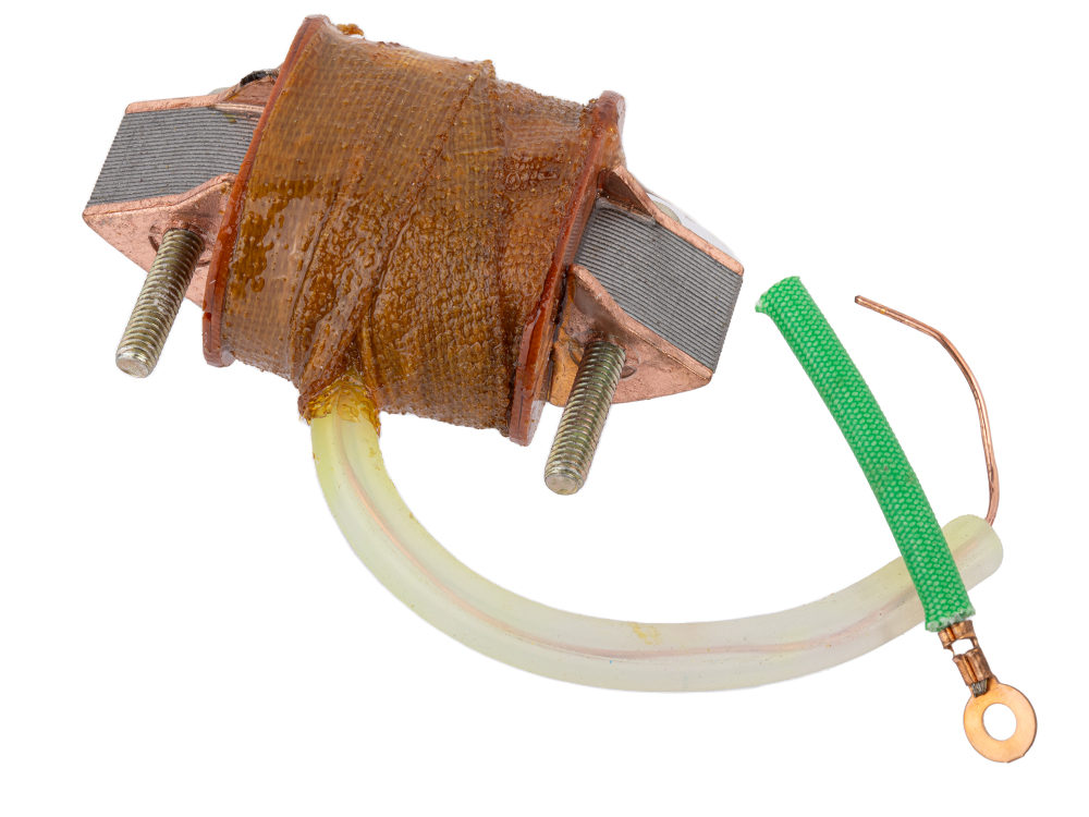 Simson Zündspule, innenliegend 8306.8-110/2 PLITZ textil, 20,95